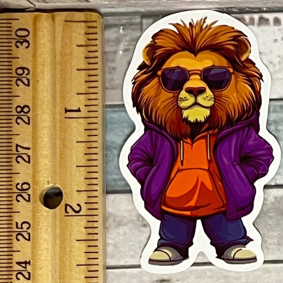 Design | 110 Cartoon Animal In Clothes Reusable Waterproof Vinyl ...